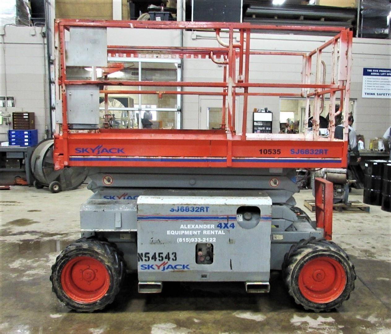 2008 Diesel Skyjack SJ6832RT Rough Terrain