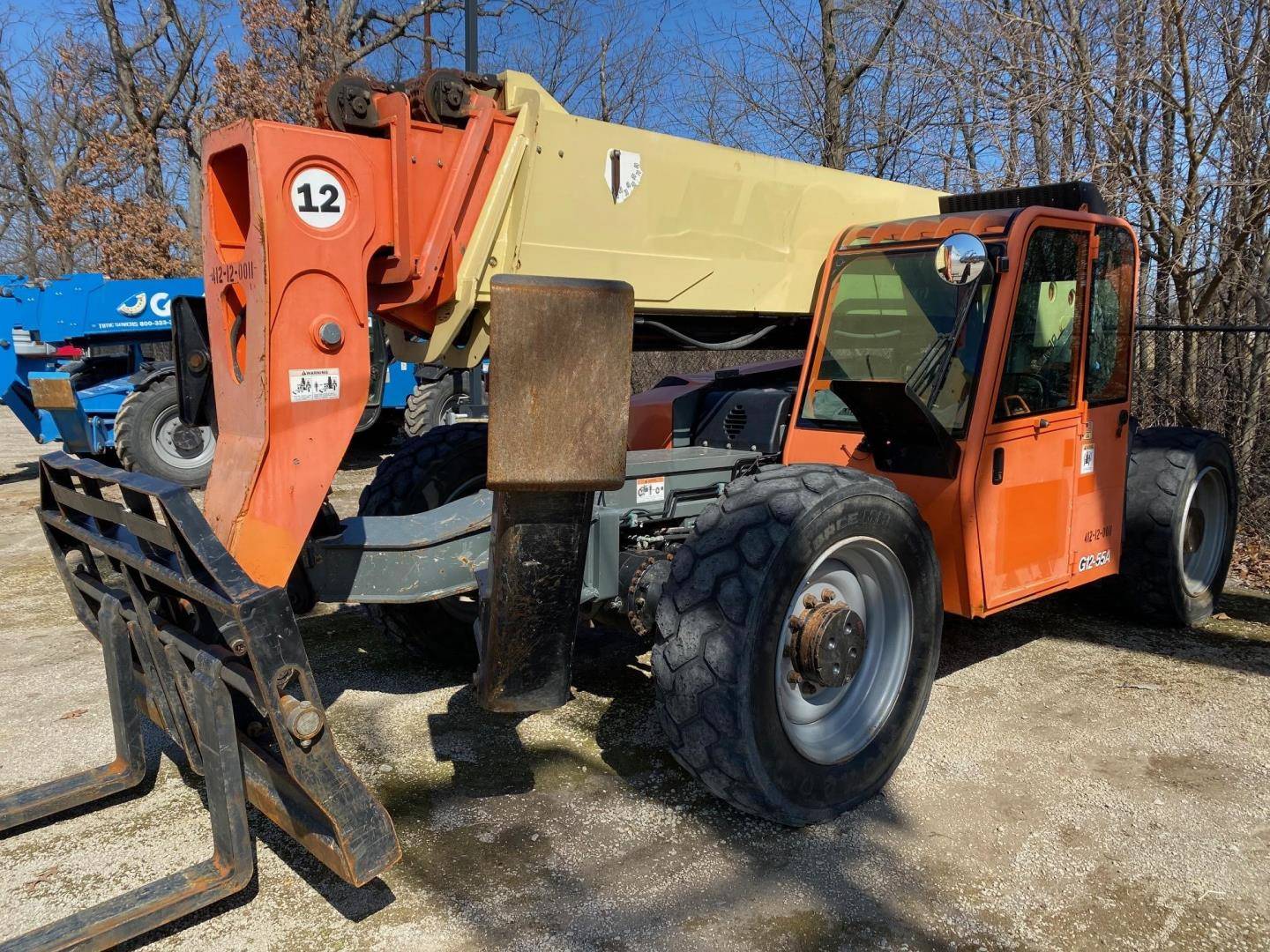 2010 Diesel JLG G12-55A Telehandlers (Telescopic Mast)