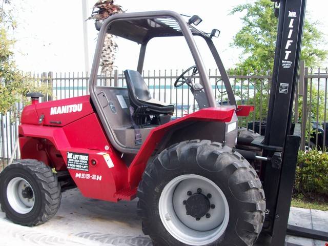2007 Diesel Manitou M30-2HT Rough Terrain (Vertical Mast)