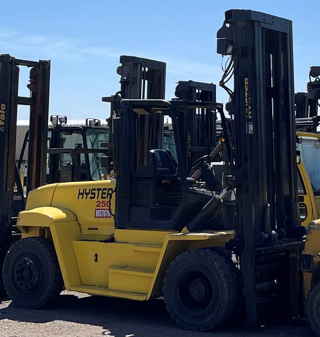 A wide selection of Hyster equipment with 5 in stock and available for ...
