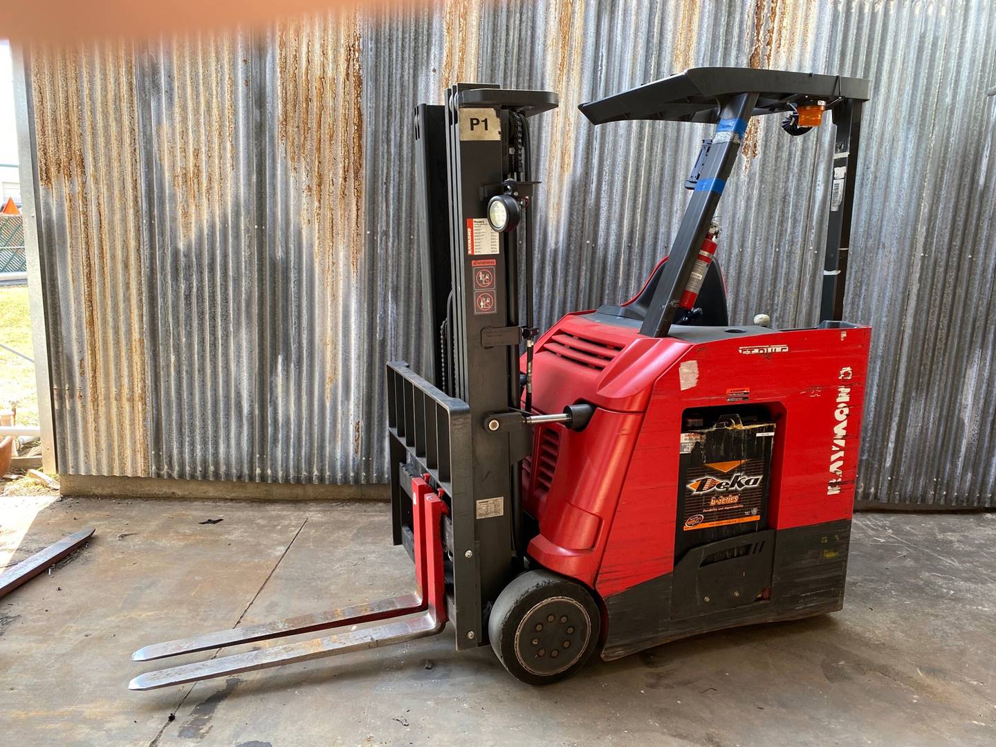 2014 Electric Raymond 425-C35TT Electric Stand Up End Control (Docker)