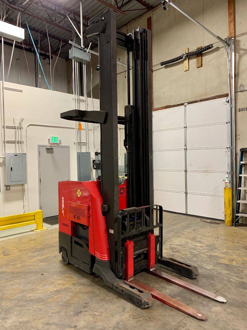 2011 Electric Raymond 740-R45TT Electric Narrow Aisle Single Reach