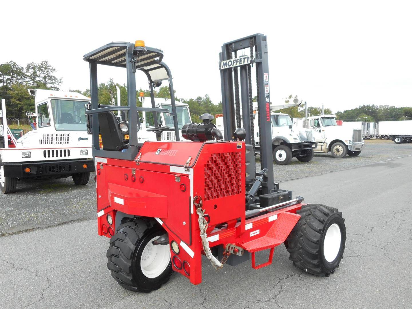 2002 Diesel Moffett M5500 Truck Mounted Forklift (Sod Loaders)