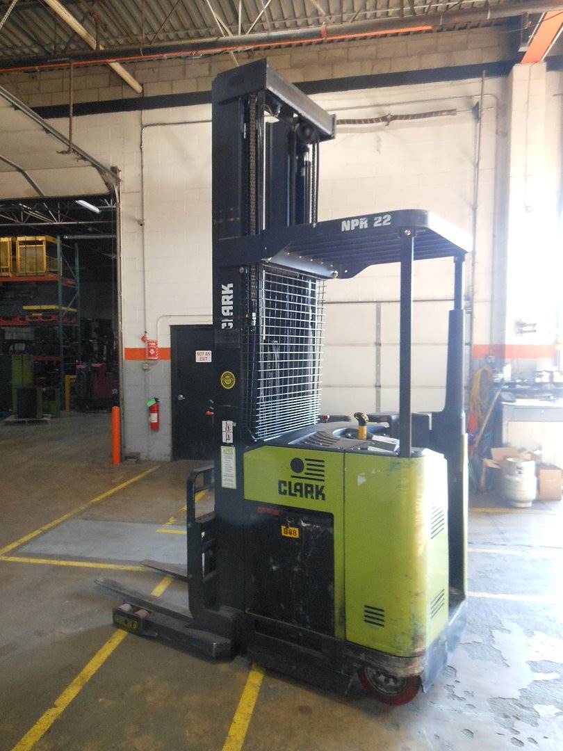 2013 Electric Clark NPR22 Electric Narrow Aisle Single Reach