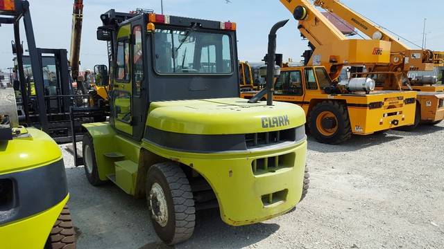 2014 Diesel Clark C70 Pneumatic Tire 4 Wheel Sit Down