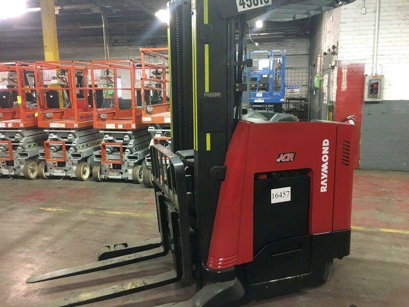2013 Electric Raymond 750-R35TT Electric Narrow Aisle Single Reach