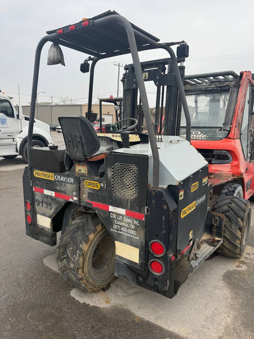 2 Used Palfinger Crayler Truck Mounted Forklifts (Sod Loaders) for Sale