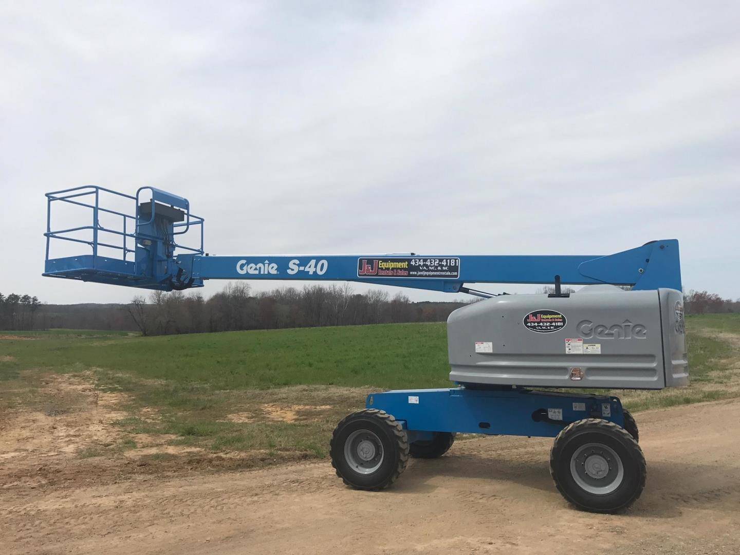 2014 Diesel Genie S40 Telescopic Boom