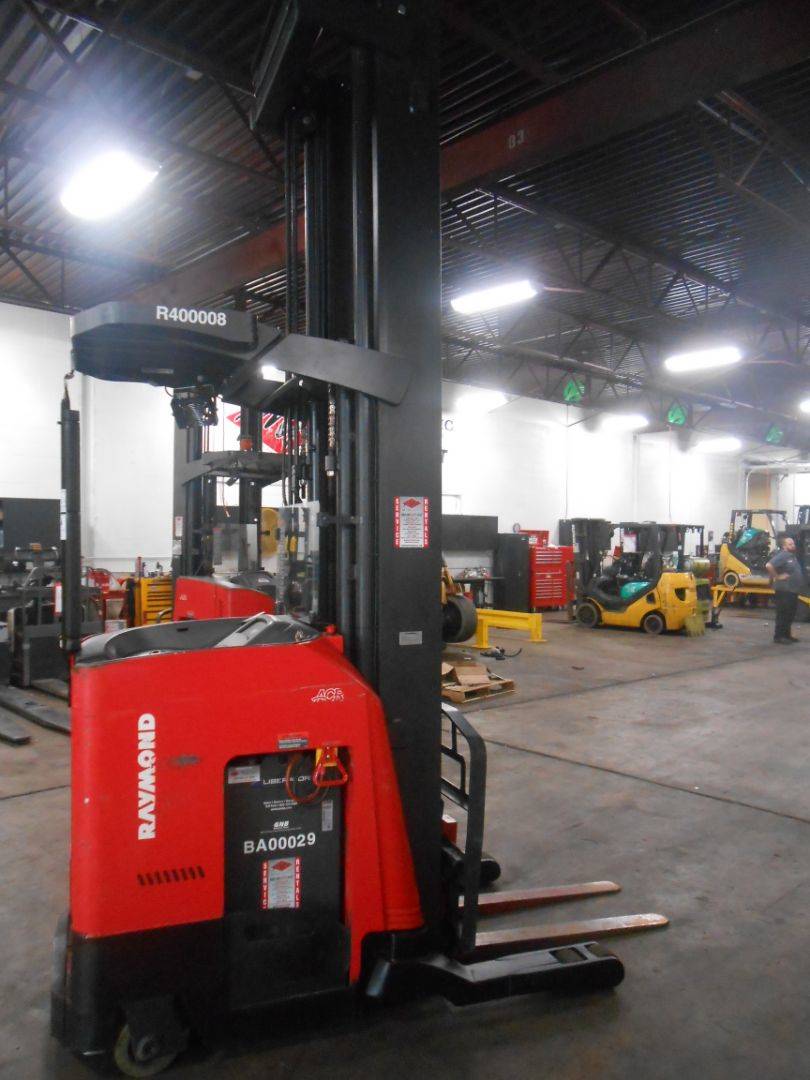 2009 Electric Raymond 7400-R45TT Electric Narrow Aisle Single Reach