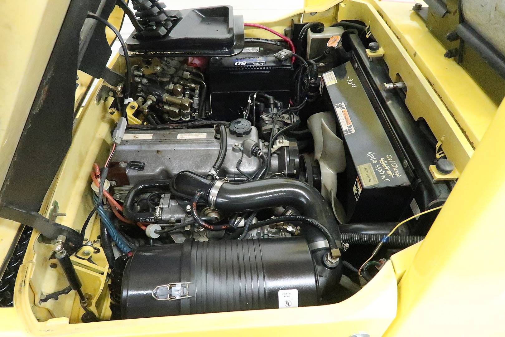 2001 LP Gas Hyster S50XM Cushion Tire 4 Wheel Sit Down (Indoor Warehouse)