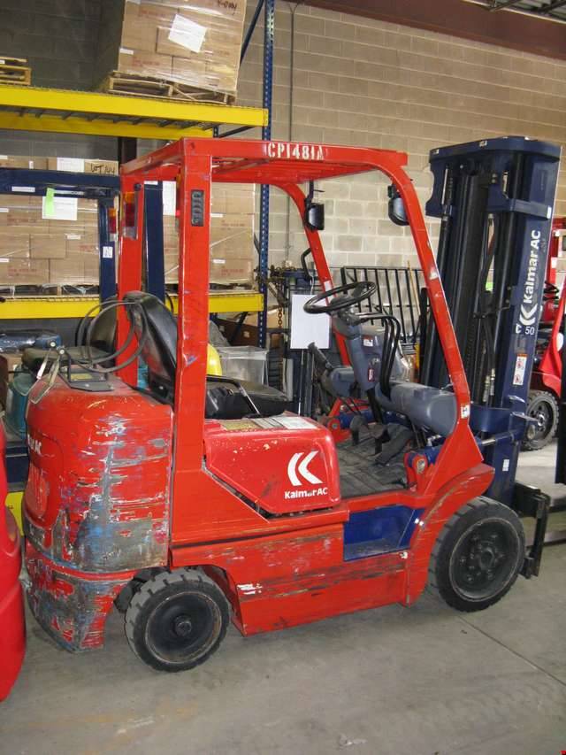 LP Gas Kalmar C50BXPS Cushion Tire 4 Wheel Sit Down (Indoor Warehouse)