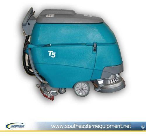 Electric Tennant T5 Walk Behind Scrubber