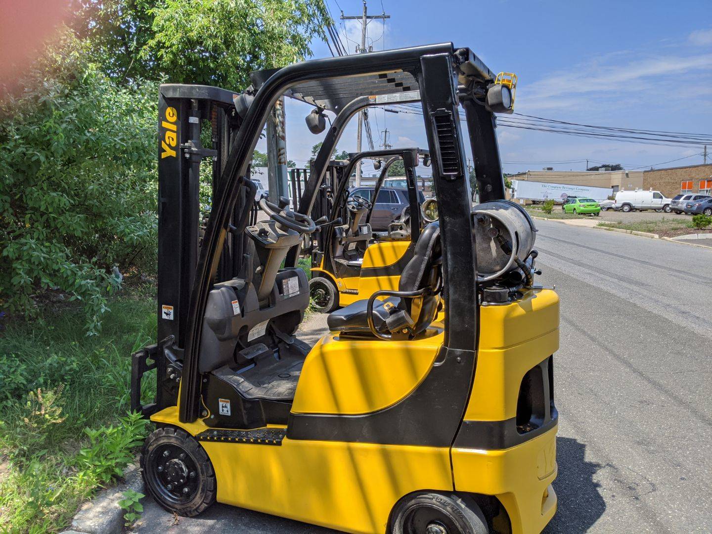 2006 LP Gas Yale GLC030 Cushion Tire 4 Wheel Sit Down (Indoor Warehouse)