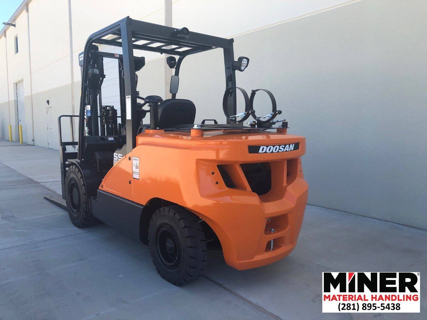 2021 LP Gas Doosan G55C-7 Pneumatic Tire 4 Wheel Sit Down