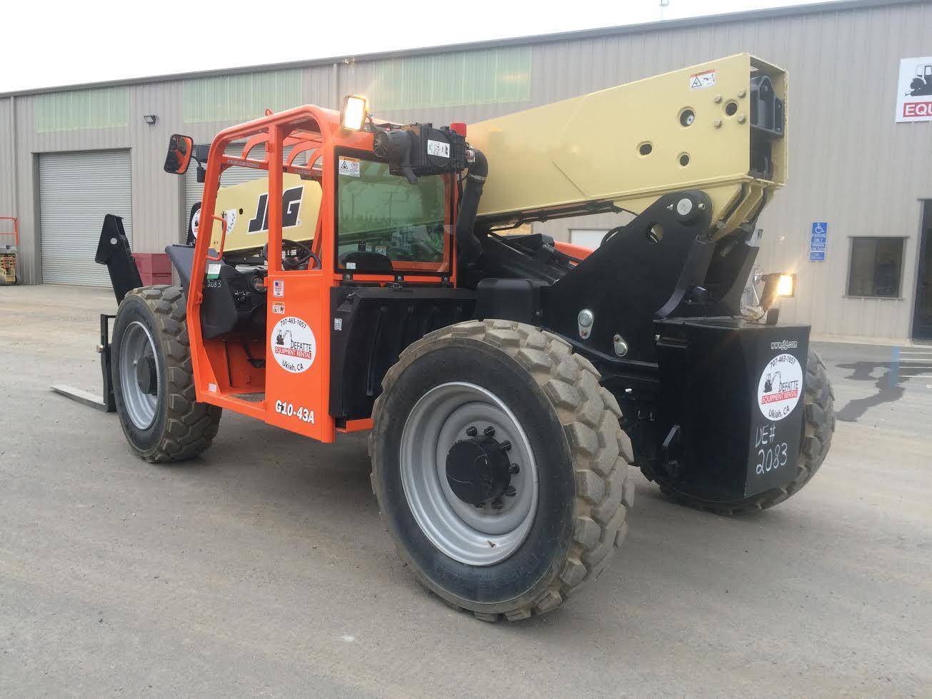 2016 Diesel JLG G10-43A Telehandlers (Telescopic Mast)