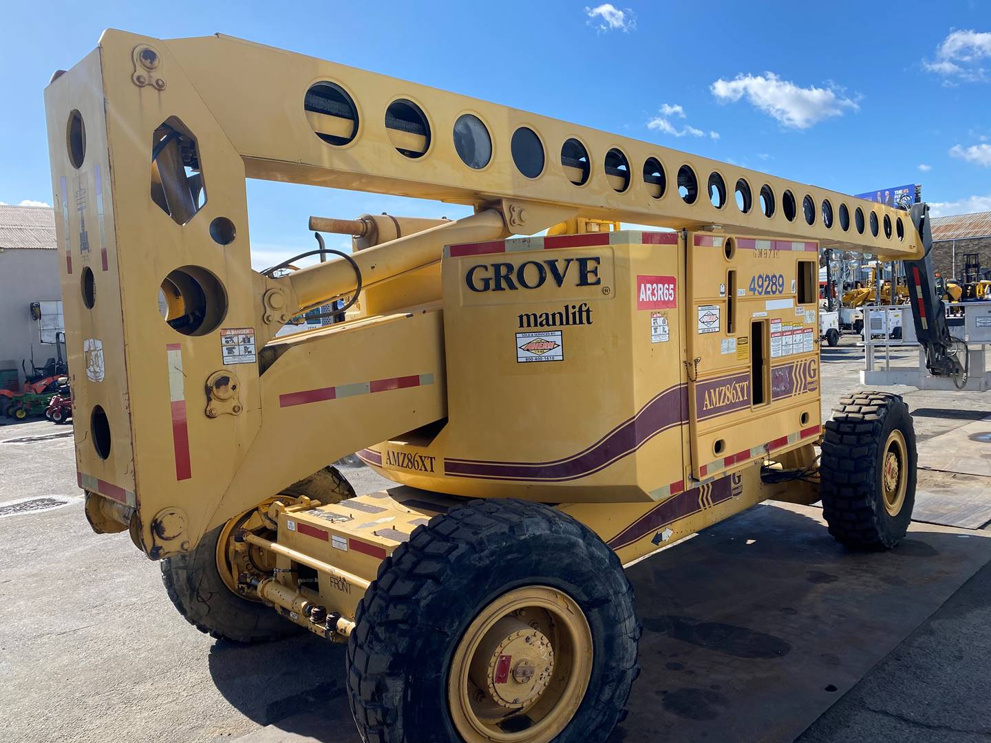 1998 Diesel Grove AMZ86XT Articulated Boom