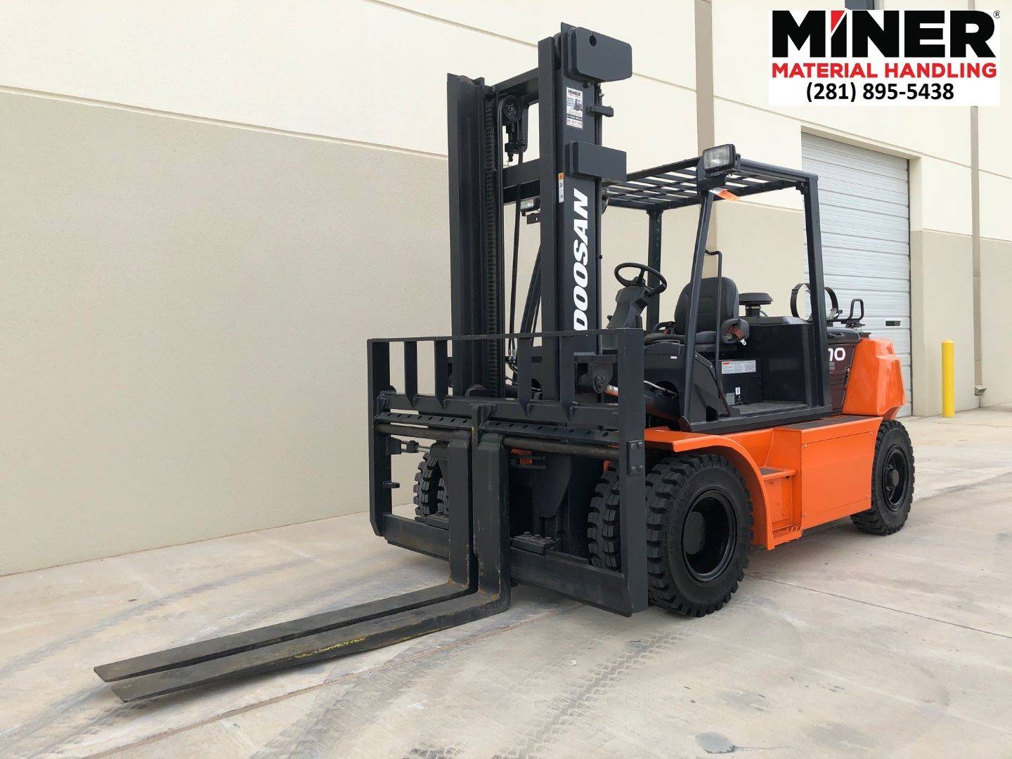 2018 LP Gas Doosan G70S-7 Pneumatic Tire 4 Wheel Sit Down