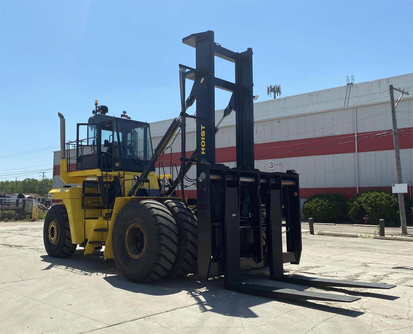 2013 Diesel Hoist Liftruck P925 Pneumatic Tire 4 Wheel Sit Down