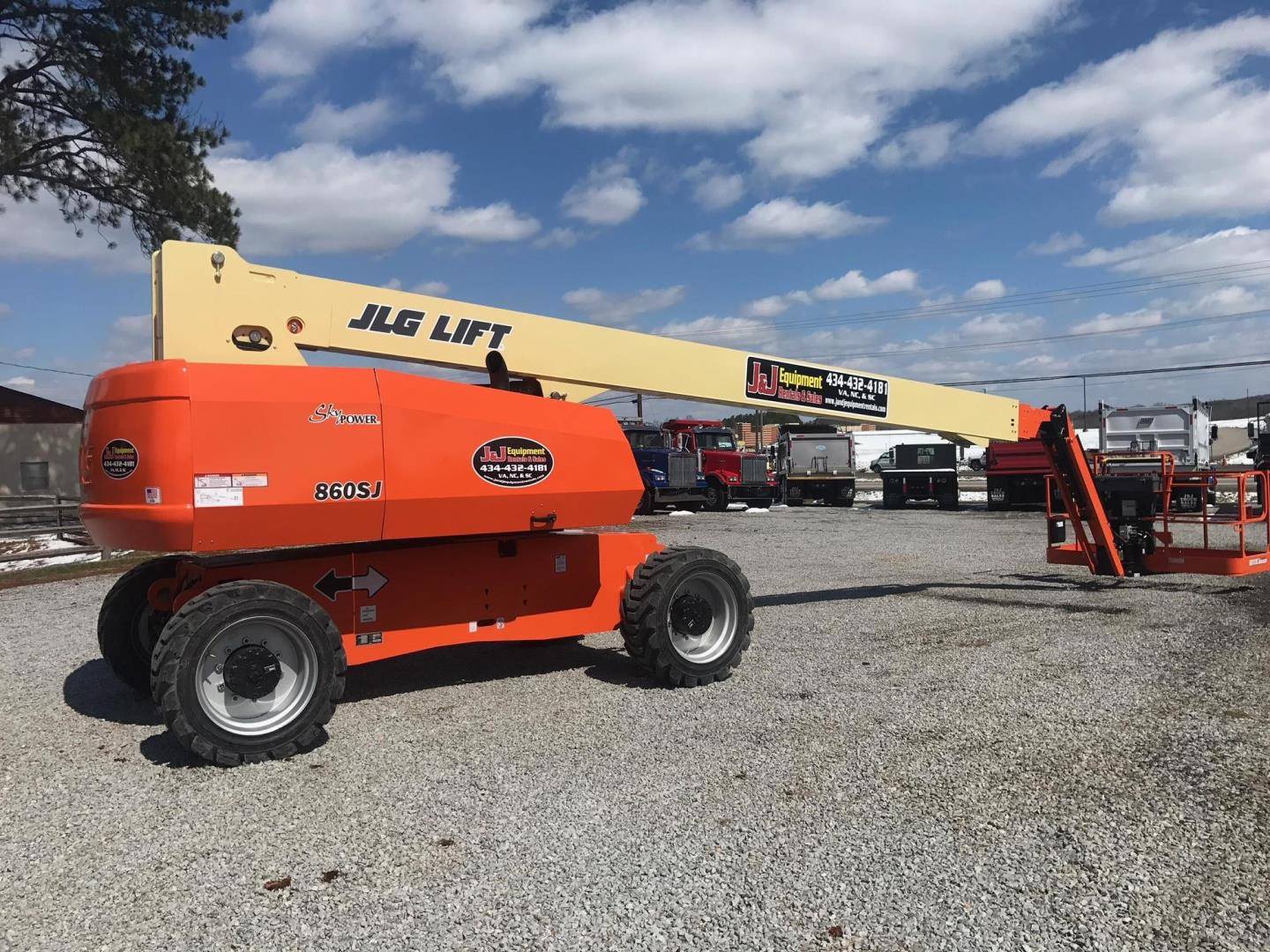 2018 Diesel JLG 860SJ Telescopic Boom