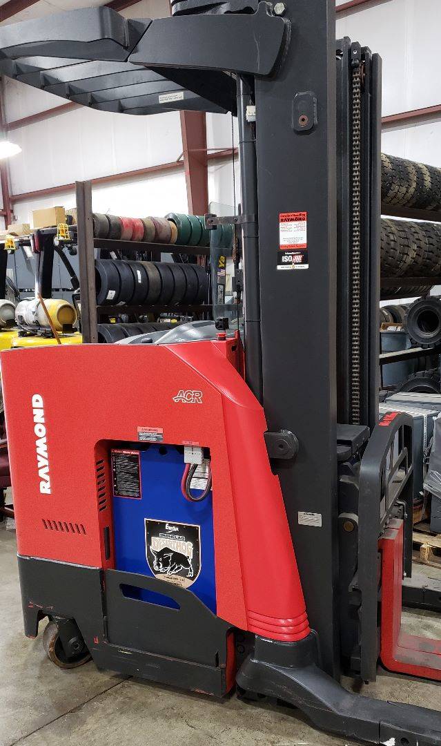 2008 Electric Raymond 740-R45TT Electric Narrow Aisle Single Reach