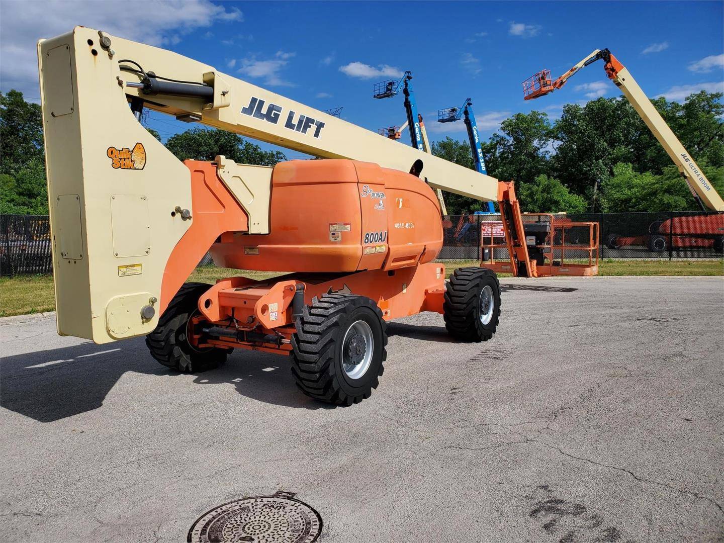 2008 Diesel JLG 800AJ Articulated Boom