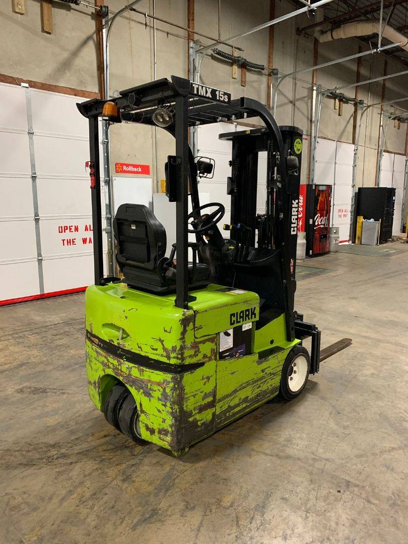 2017 Electric Clark TMX15s Electric 3 Wheel Sit Down