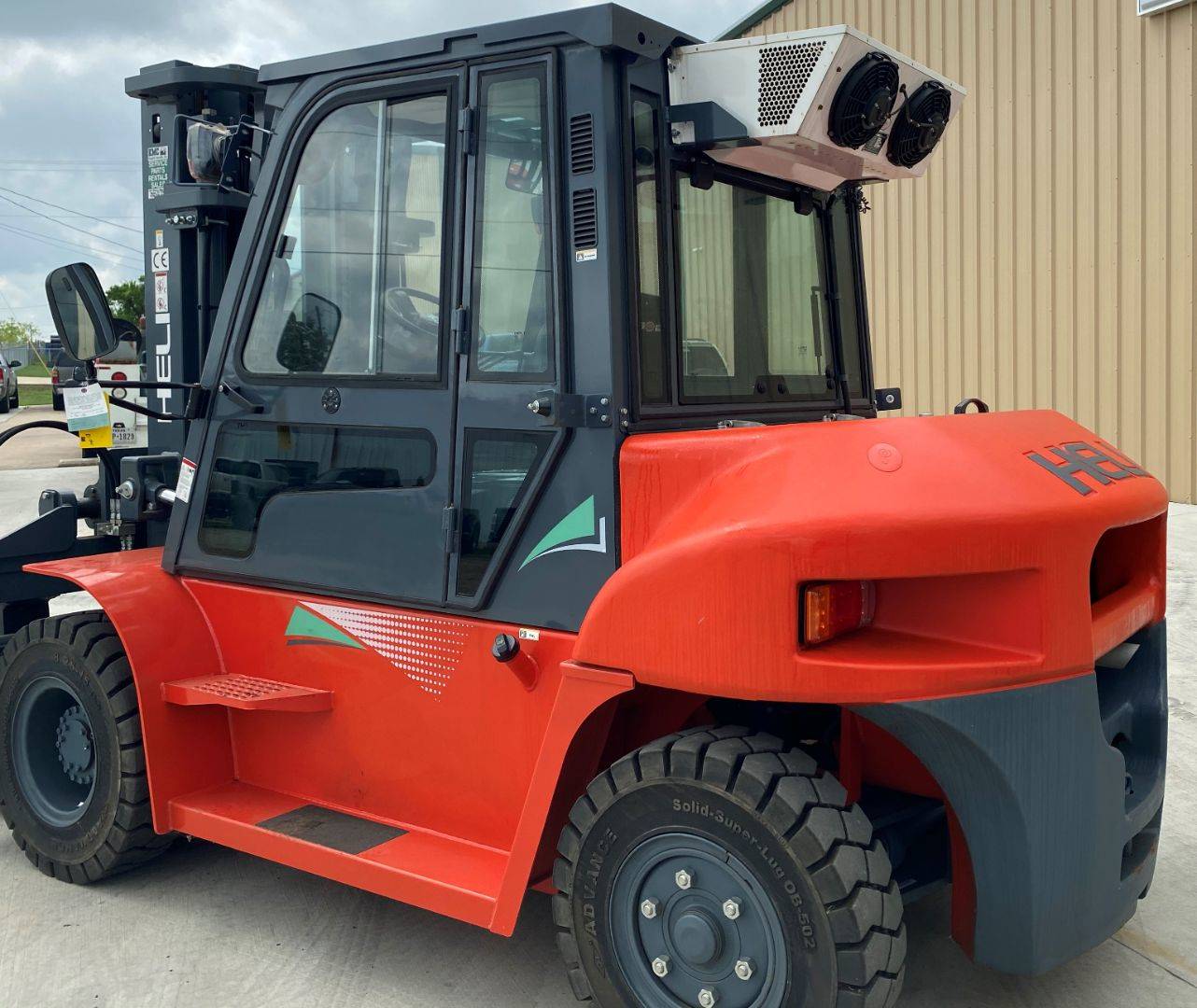 2018 Diesel Heli CPCD70 Pneumatic Tire 4 Wheel Sit Down