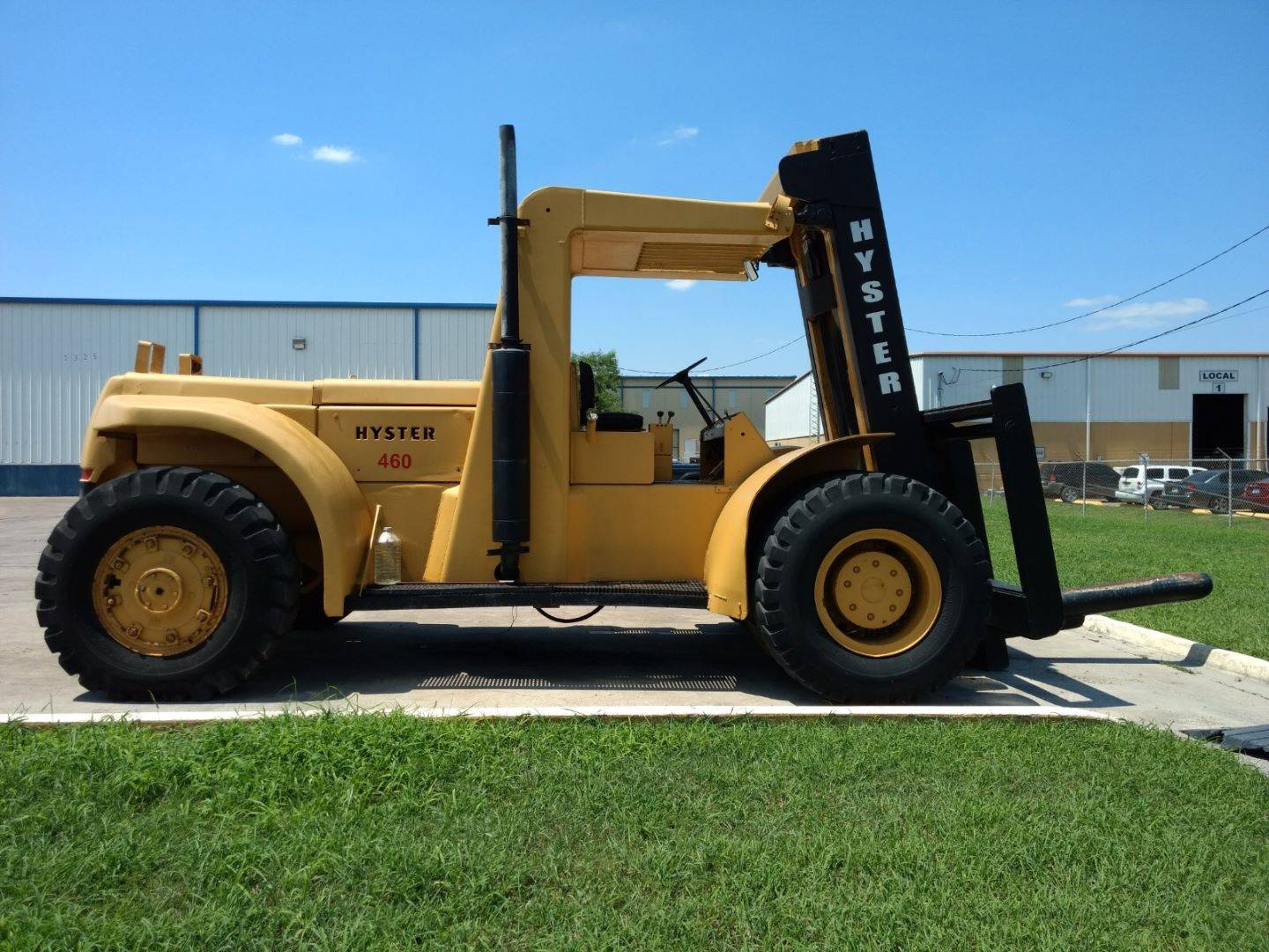 Big hyster forklift - sherydepot