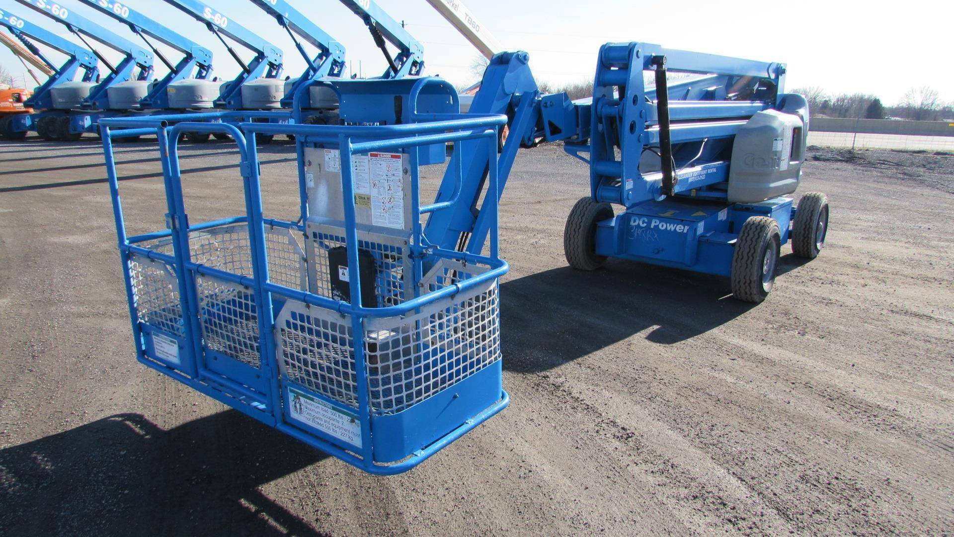 2007 Electric Genie Z45/25DC Articulated Boom