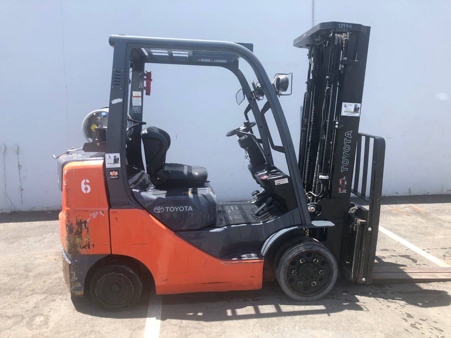 2013 LP Gas Toyota 8FGCU30