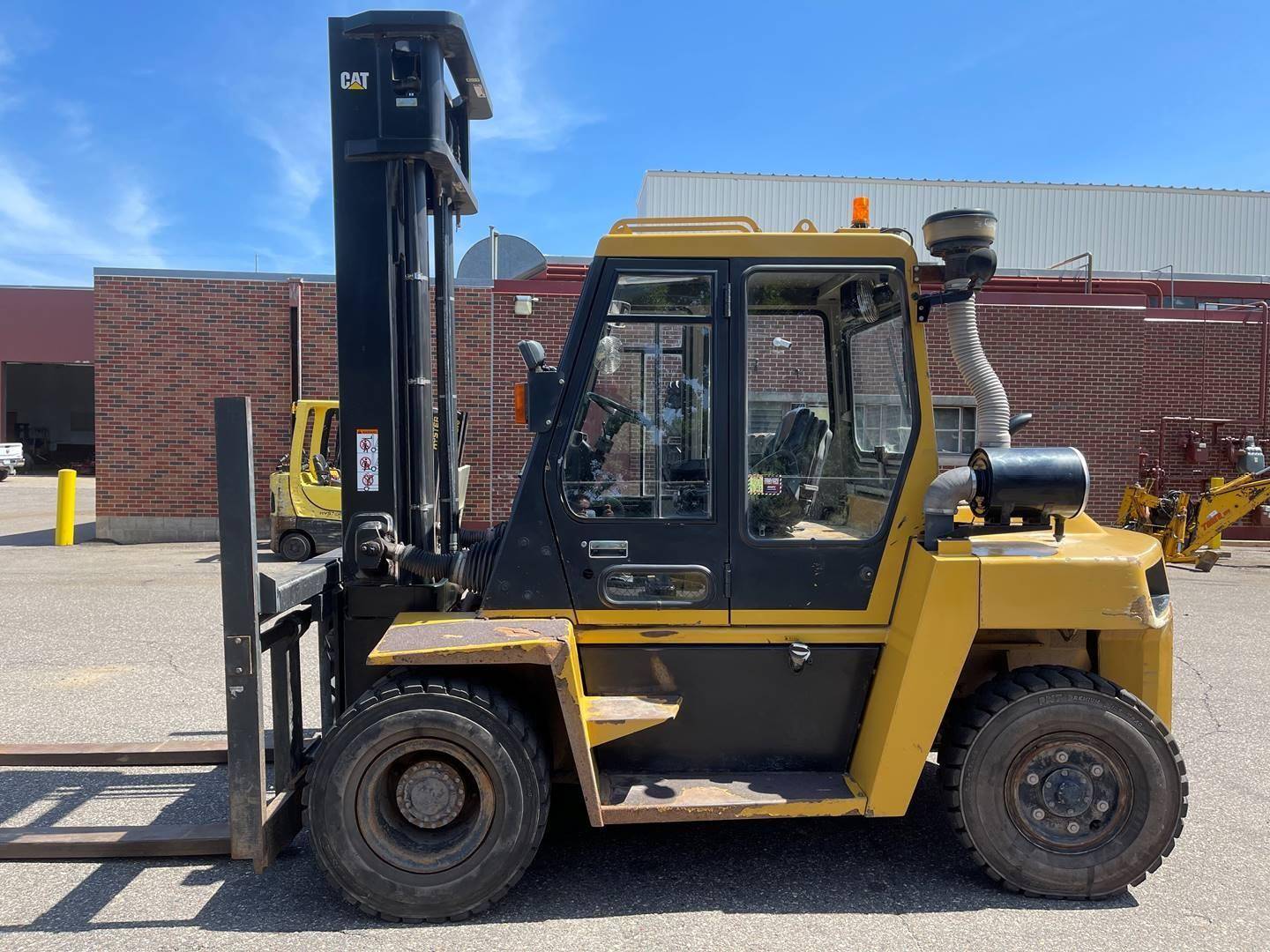 2013 Diesel Cat DP70 Pneumatic Tire 4 Wheel Sit Down
