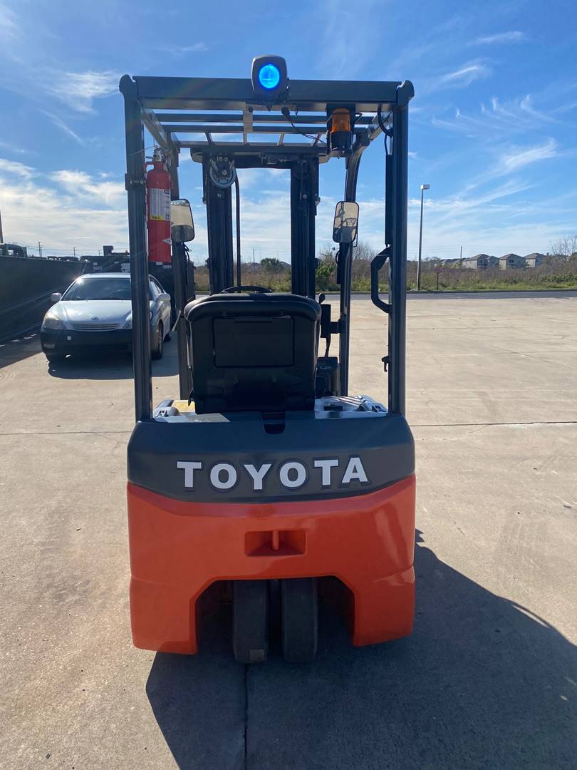 2016 Electric Toyota 8FBE15U Electric 3 Wheel Sit Down