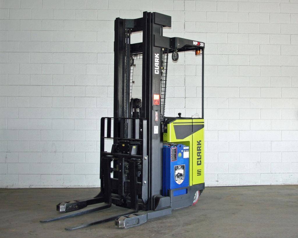 2016 Electric Clark NPX20 Electric Narrow Aisle Single Reach