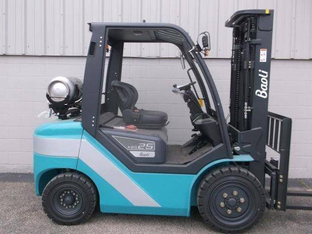 2018 LP Gas Baoli KBG25 Pneumatic Tire 4 Wheel Sit Down