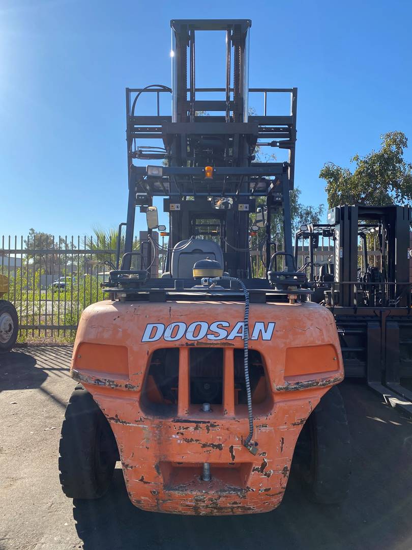 2014 LP Gas Doosan G70S-5 Pneumatic Tire 4 Wheel Sit Down