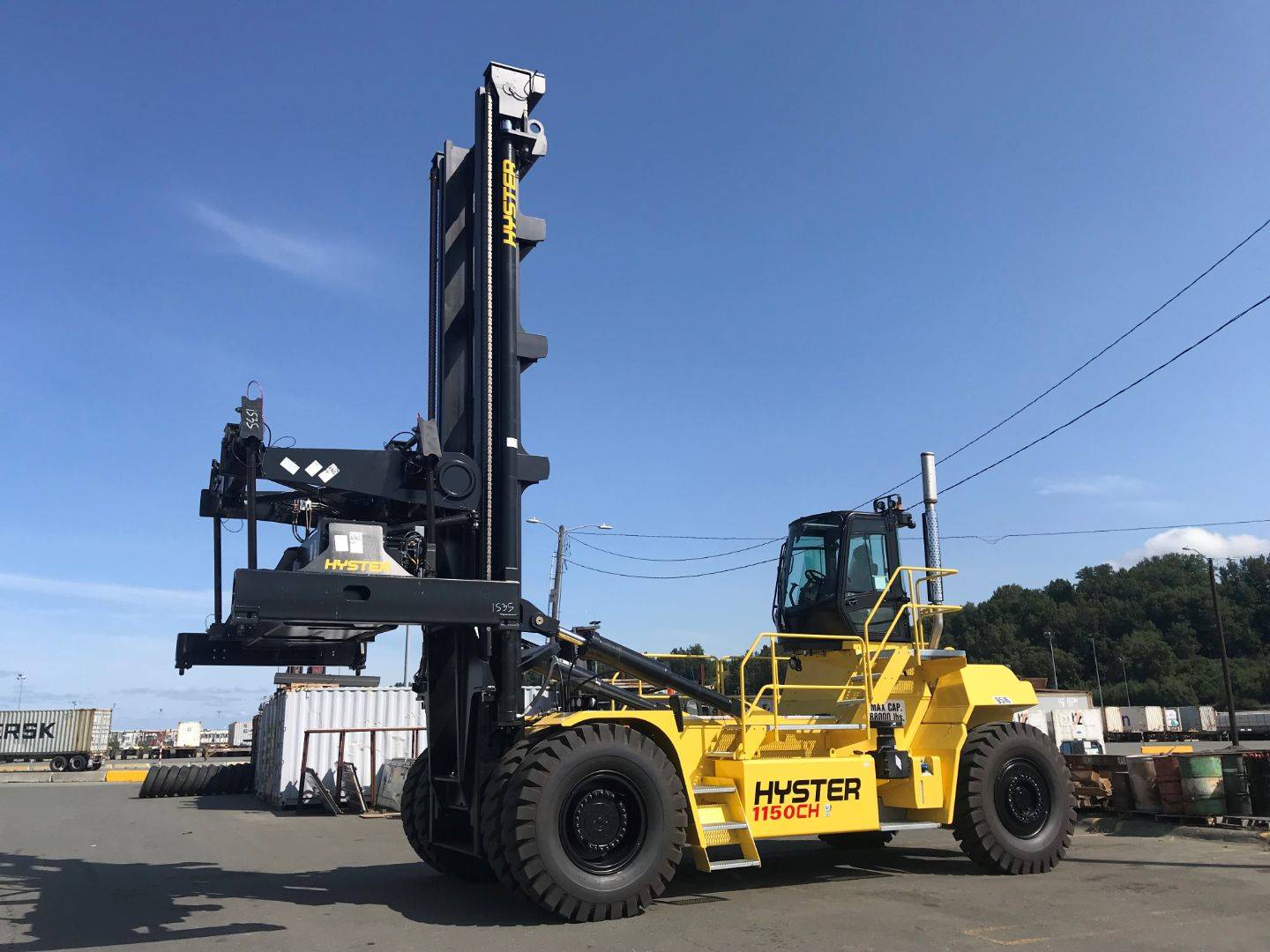 2019 Diesel Hyster H1150HD Container Handlers (Loaded/Empty)