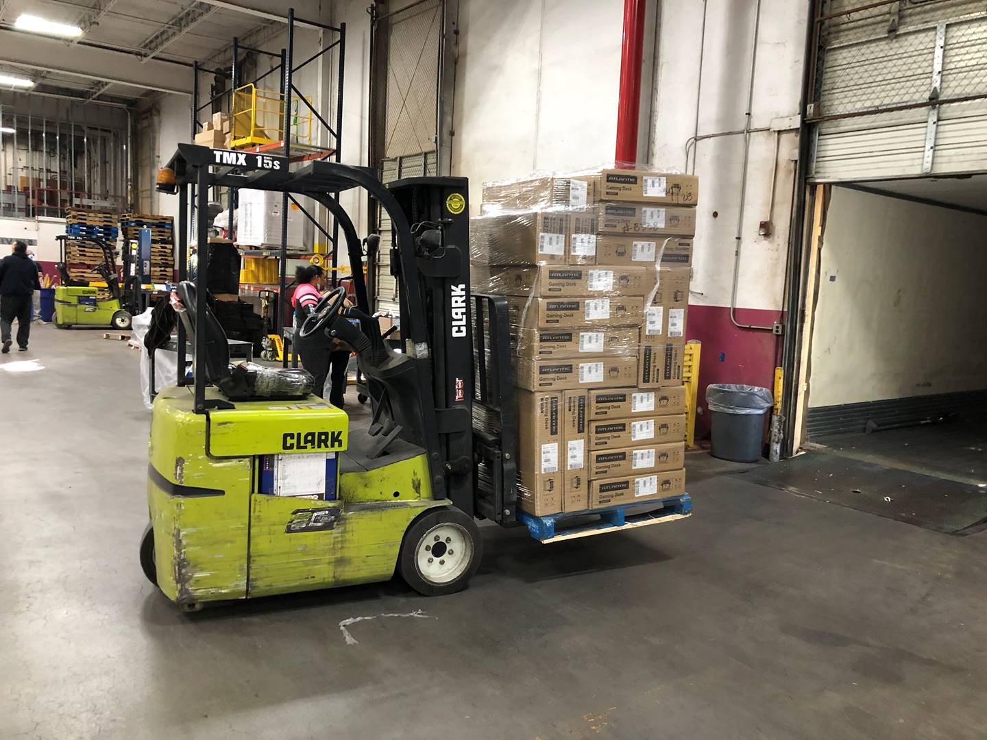 2015 Electric Clark TMX15s Electric 3 Wheel Sit Down