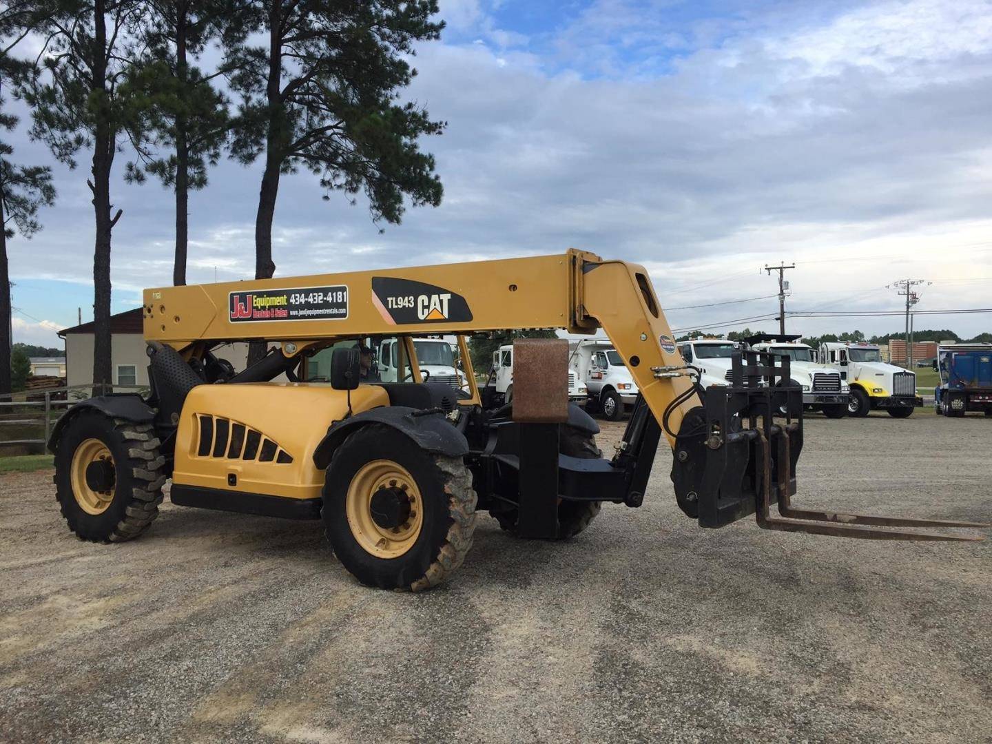 2008 Diesel Cat TL943 Telehandlers (Telescopic Mast)