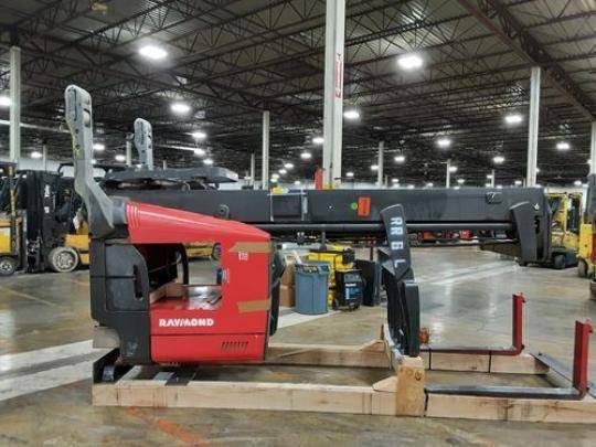 2014 Electric Raymond 750 R45TT Electric Narrow Aisle Single Reach