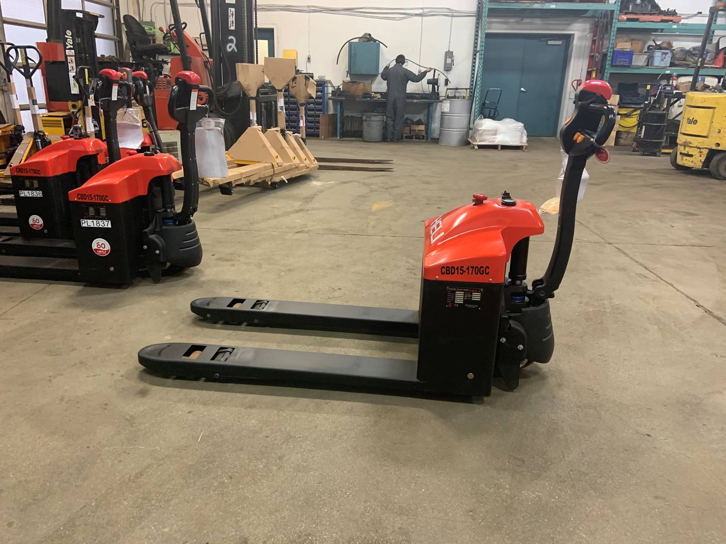 2020 Electric Heli CBD15-170GC Electric Walkie Pallet Jack