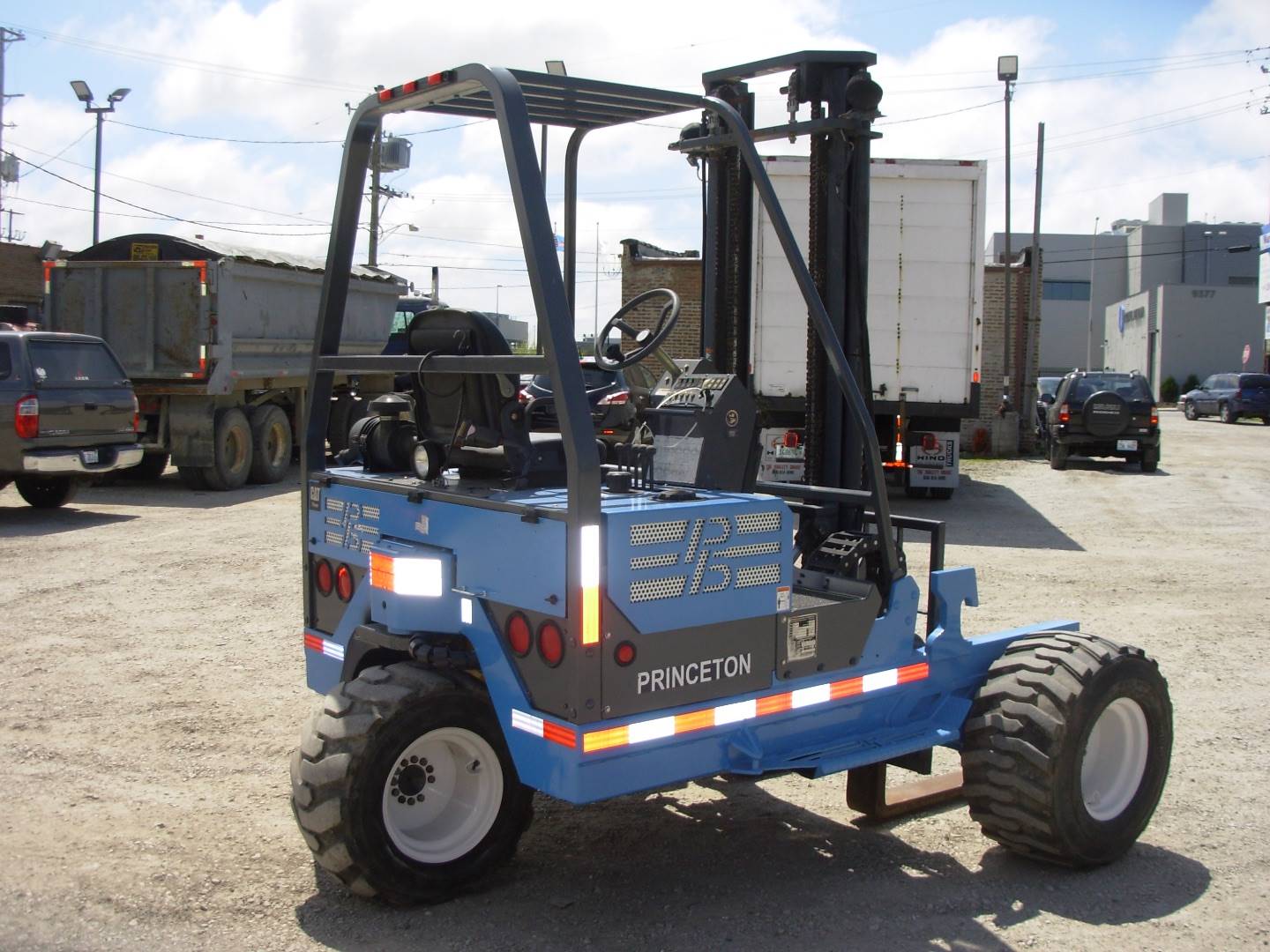 2005 Diesel Princeton PB50 Truck Mounted Forklift (Sod Loaders)