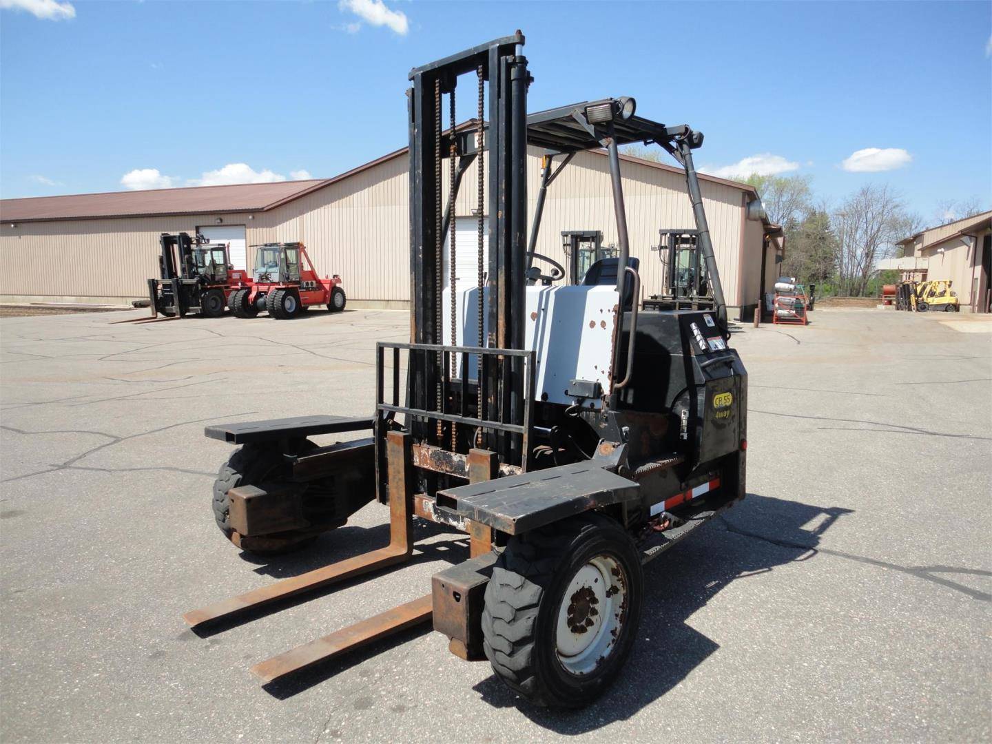 2007 Diesel Palfinger Crayler CRAYLER CR55 4-WAY Truck Mounted Forklift ...