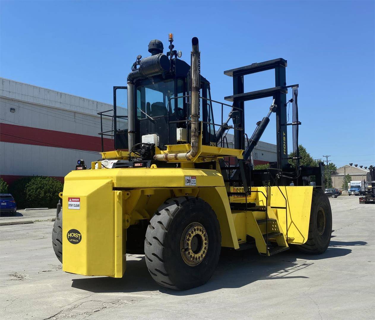 2013 Diesel Hoist Liftruck P925 Pneumatic Tire 4 Wheel Sit Down