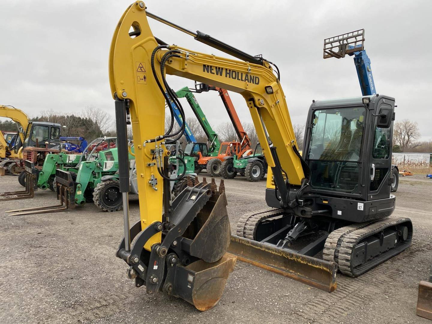 New Holland E60C Earth Moving and Construction