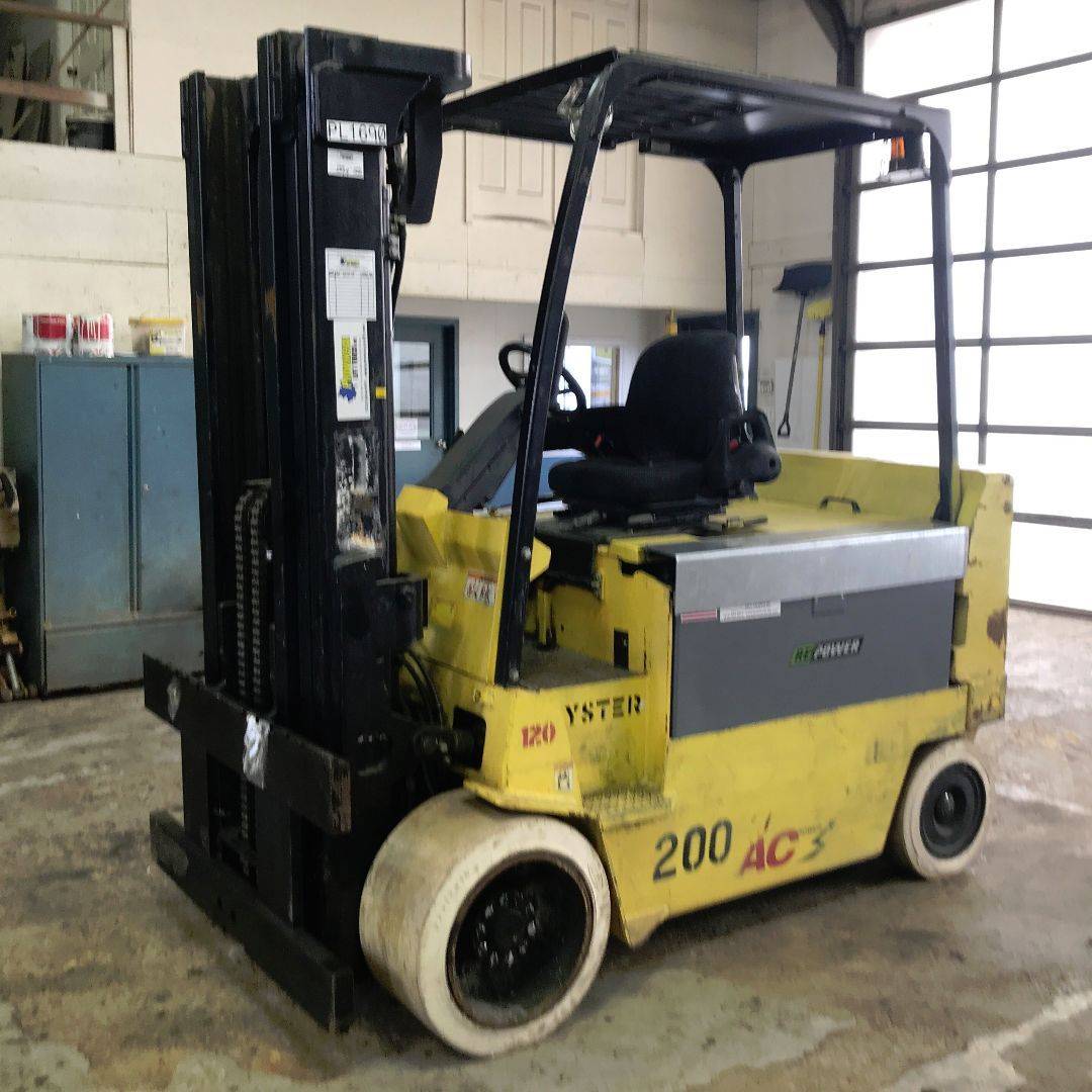 2012 Electric Hyster E120Z Electric 4 Wheel Sit Down