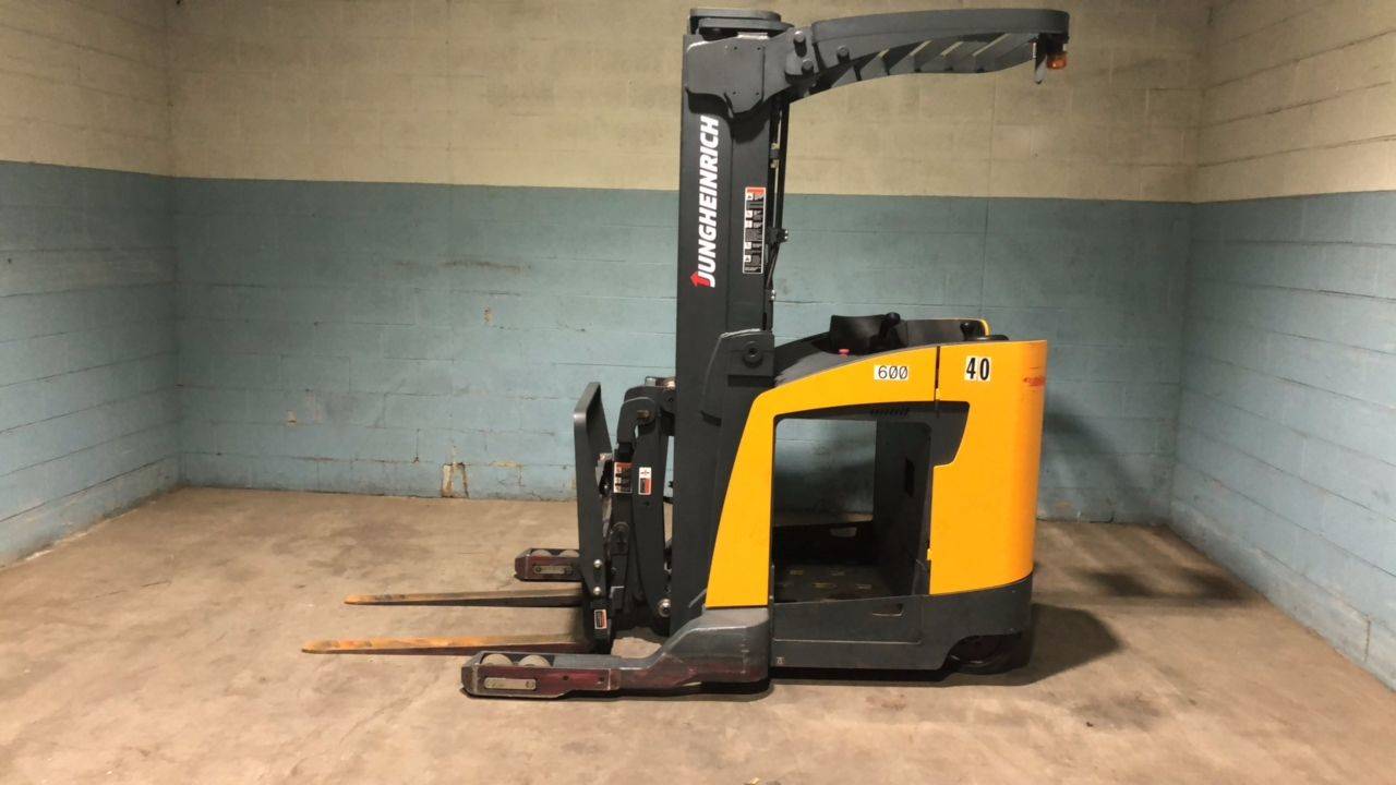 2015 Electric Jungheinrich ETR335DA Electric Narrow Aisle Double Reach