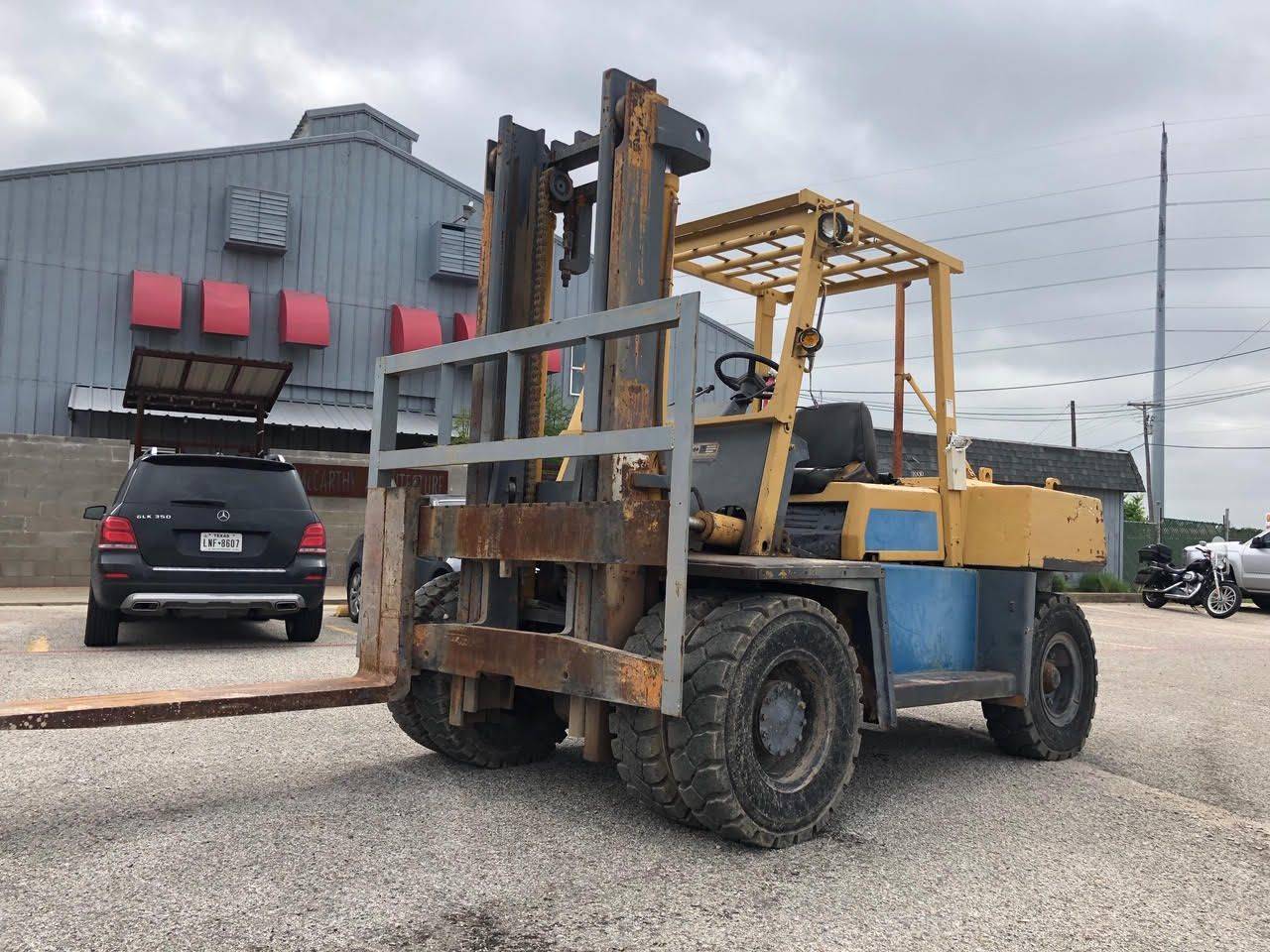 1990 Diesel Komatsu Fd70-5 Pneumatic Tire 4 Wheel Sit Down