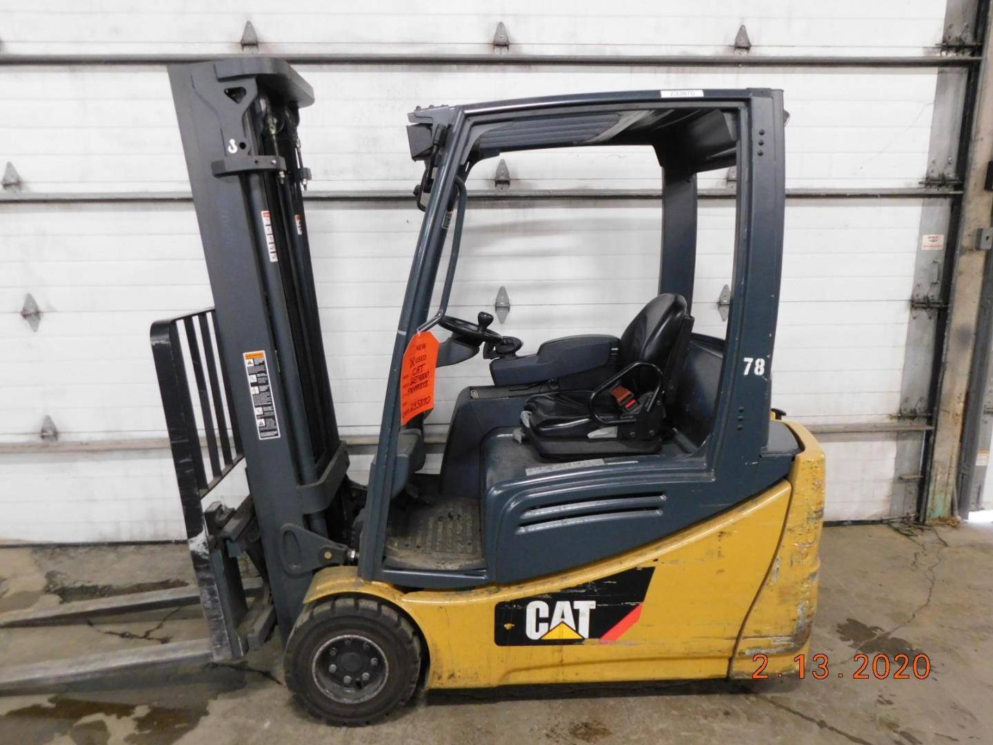 2015 Electric Cat 2ET4000 Electric 3 Wheel Sit Down