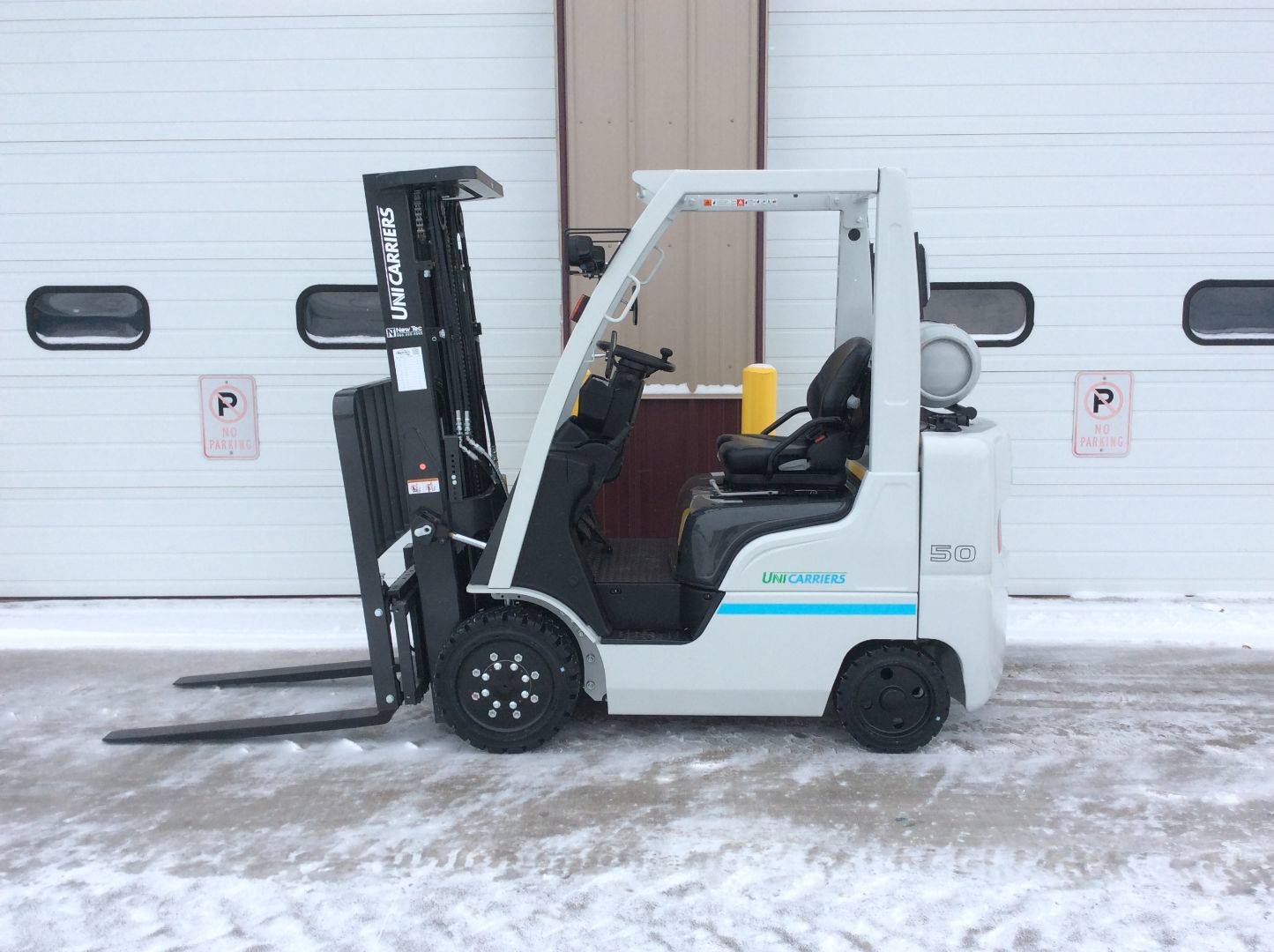 2020 LP Gas Unicarriers CF50LP Cushion Tire 4 Wheel Sit Down (Indoor ...