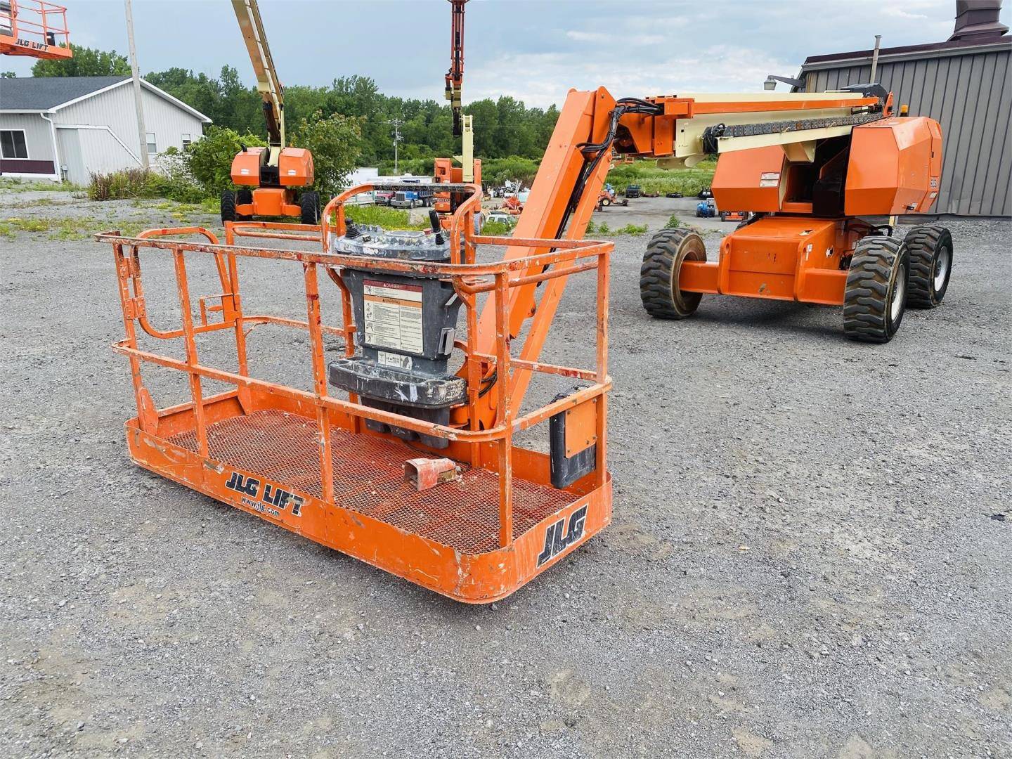 2008 Dual Fuel JLG 600SJ Telescopic Boom